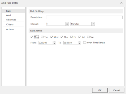 Adding Monitor Rules